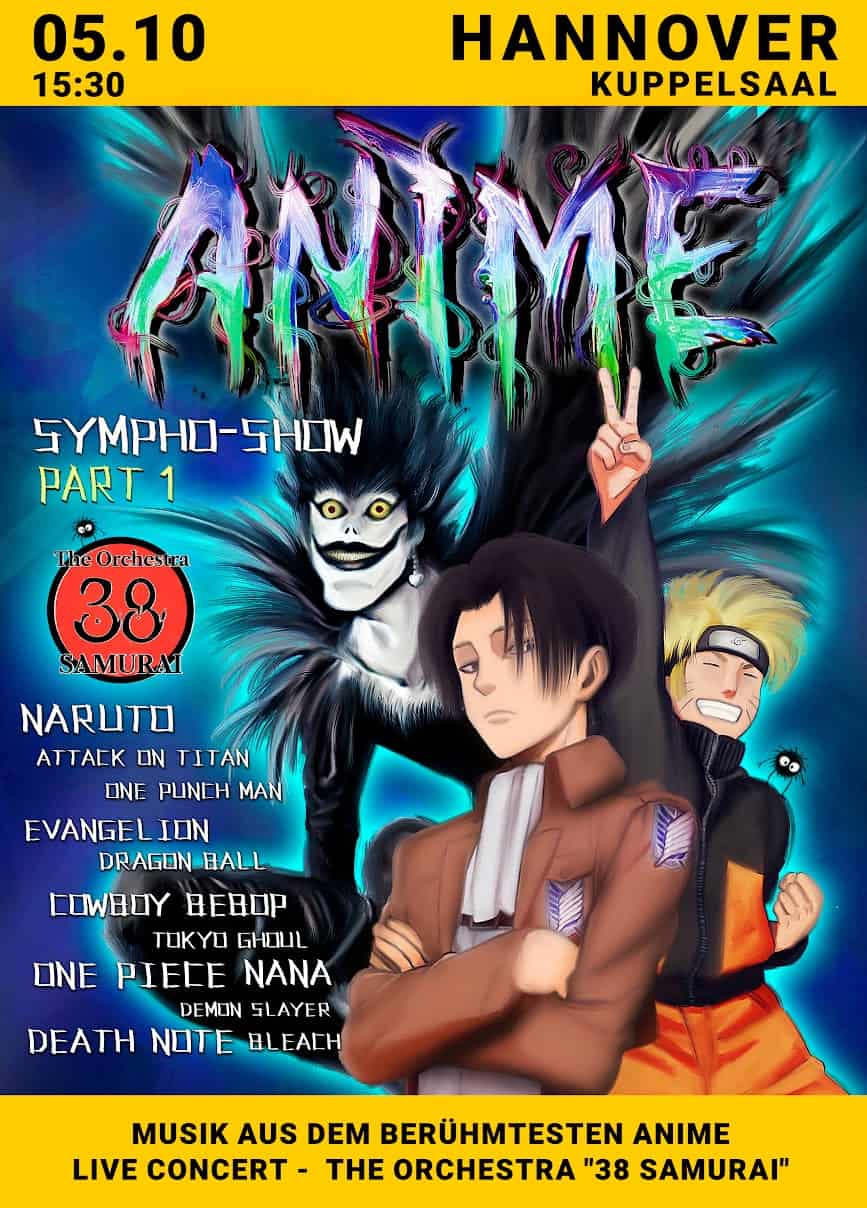 38. Samurai - Anime Sympho Show | Hannover Congress Centrum
